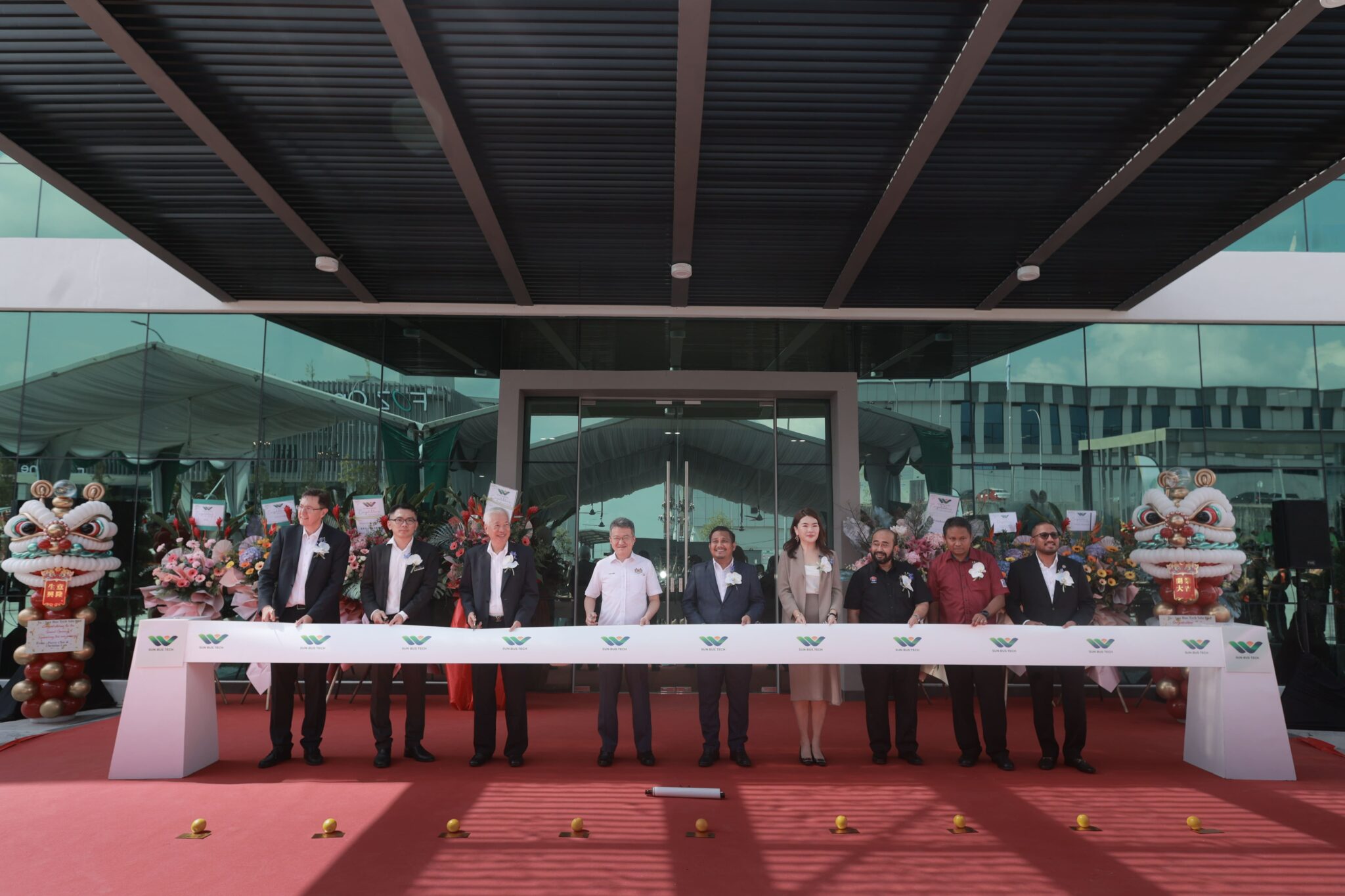 Sun Bus Tech’s Grand Opening Showing Cutting-Edge Plant, Unveiling ...